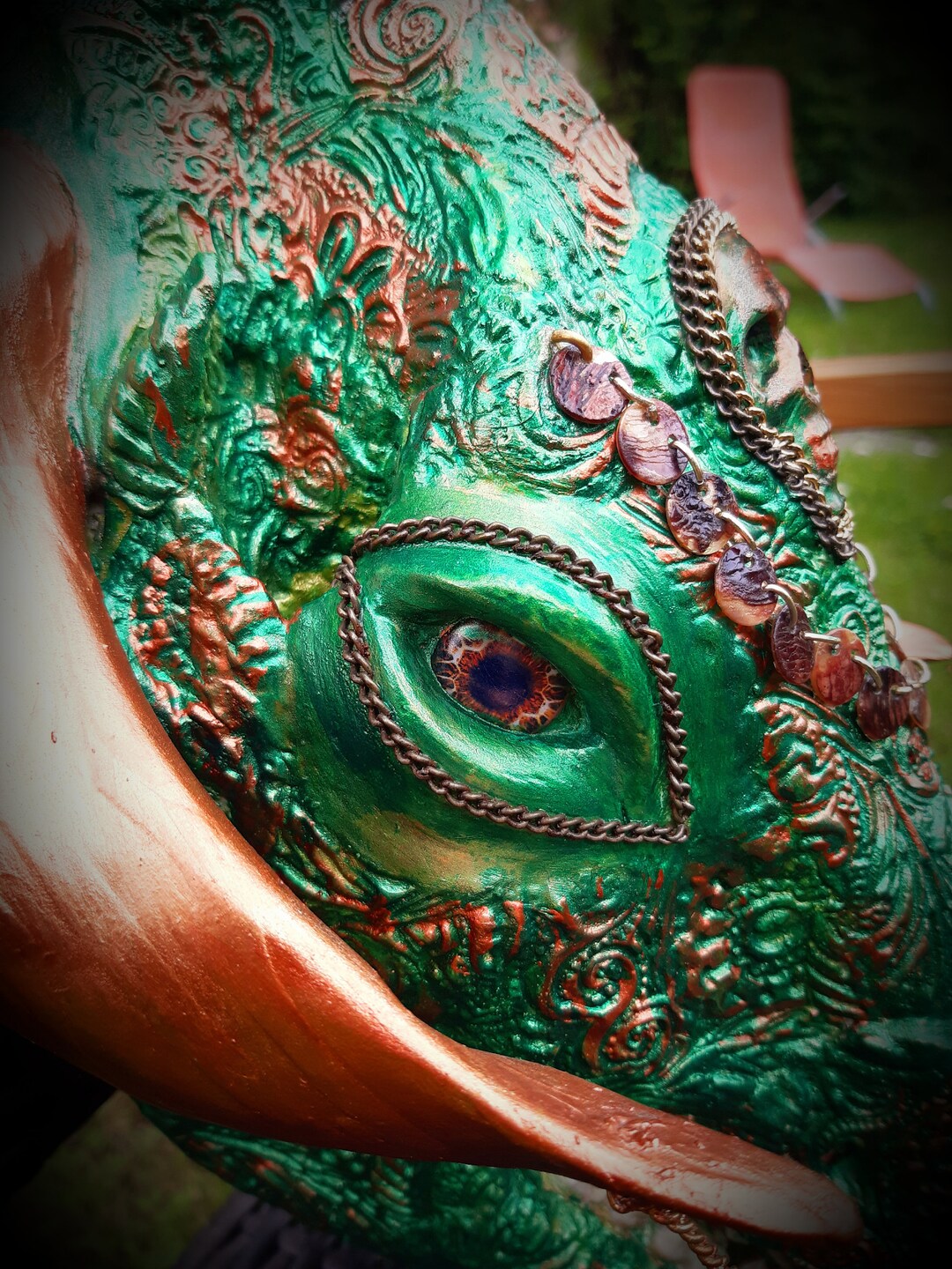 Boar Fantasy Skull Taxidermy Modified Art Metal Steampunk - Etsy