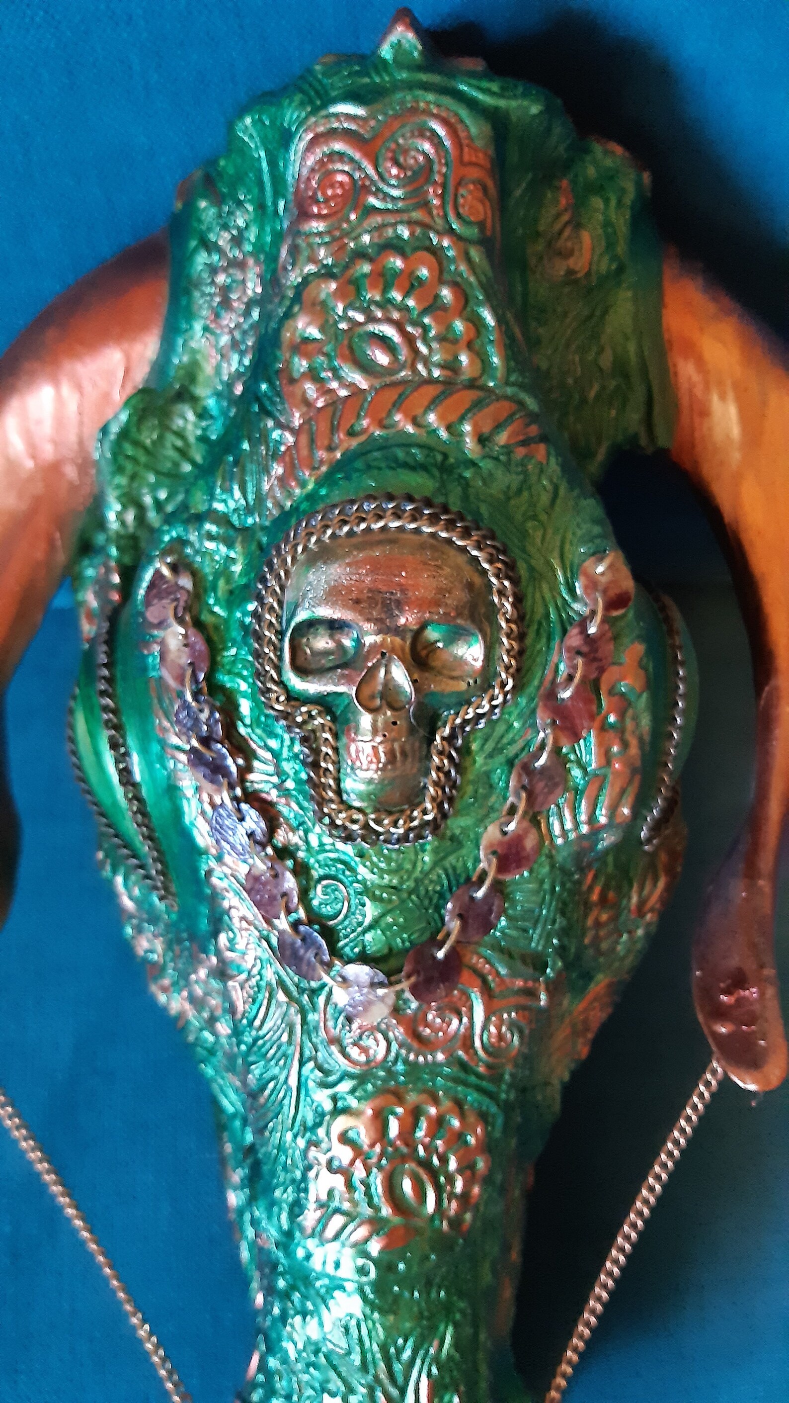 Boar Fantasy Skull Taxidermy Modified Art Metal Steampunk - Etsy