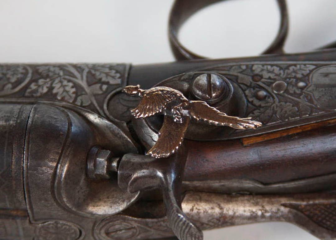 Pheasant Bronze Pin // Hunting Accessories// Gift for Hunter// - Etsy