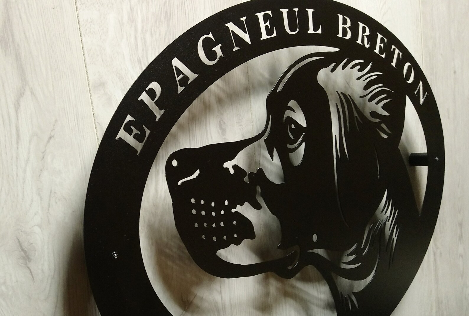 Epagneul Breton Metal Sign Wall Art French Brittany Spaniel - Etsy