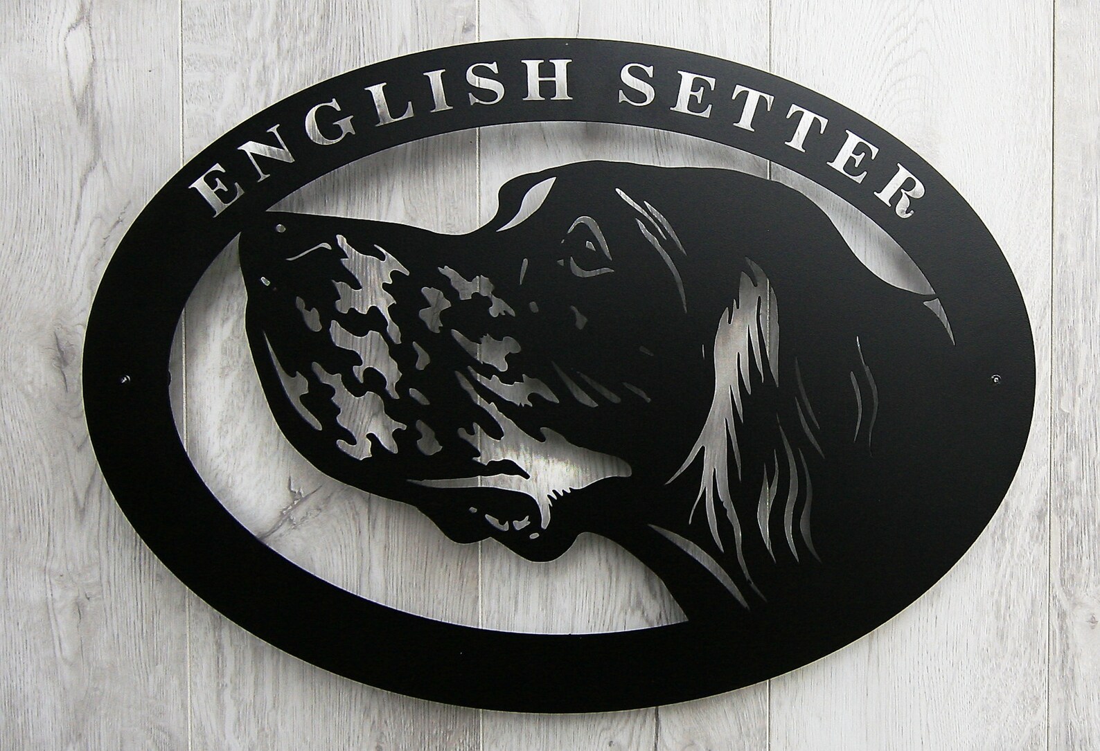 English Setter Metal Sign Wall Art Home Decor Metal Wall Art - Etsy