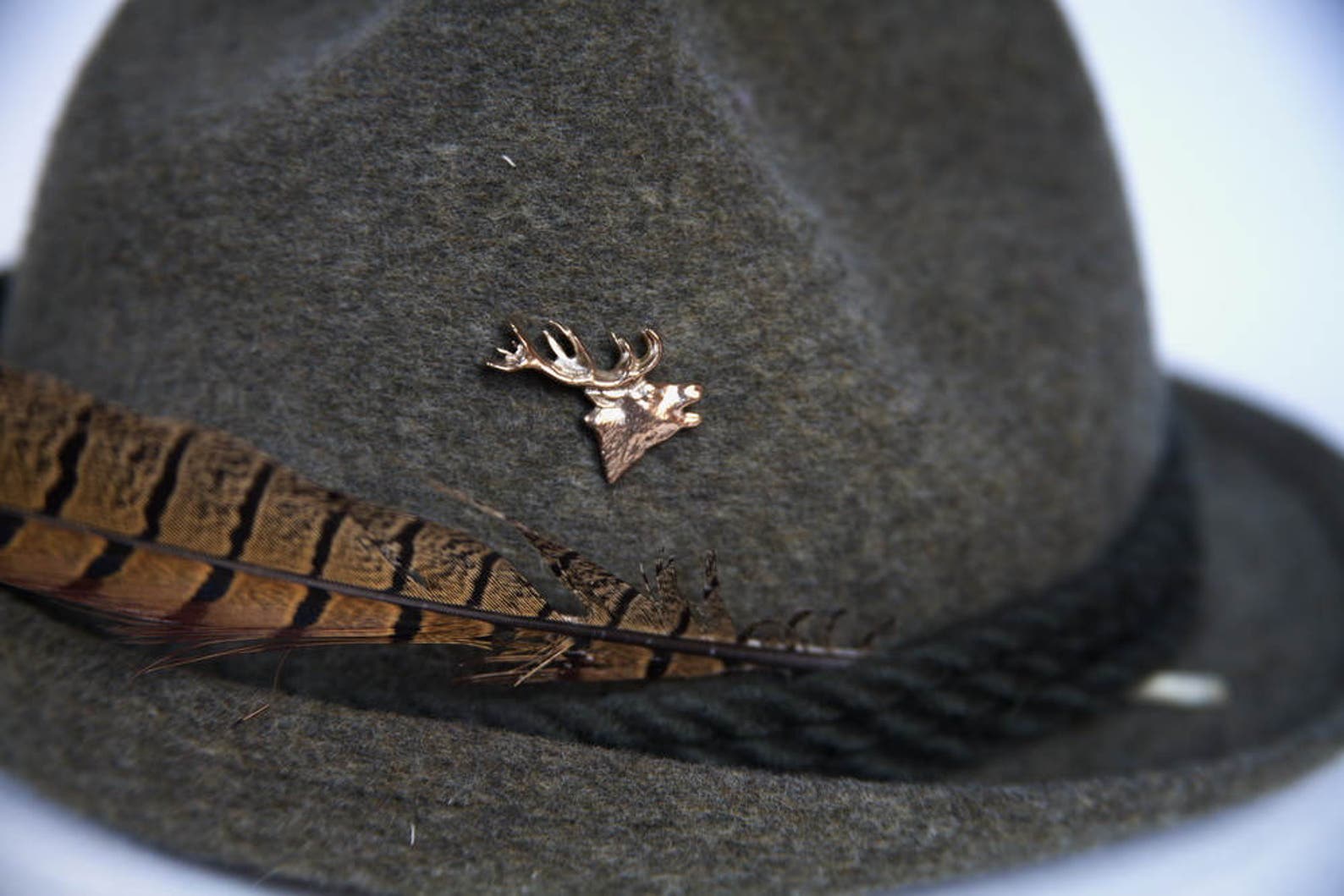 Deer Bronze Pin Noble Deer Pin Red Deer Pin Deer Brooch Deer | Etsy