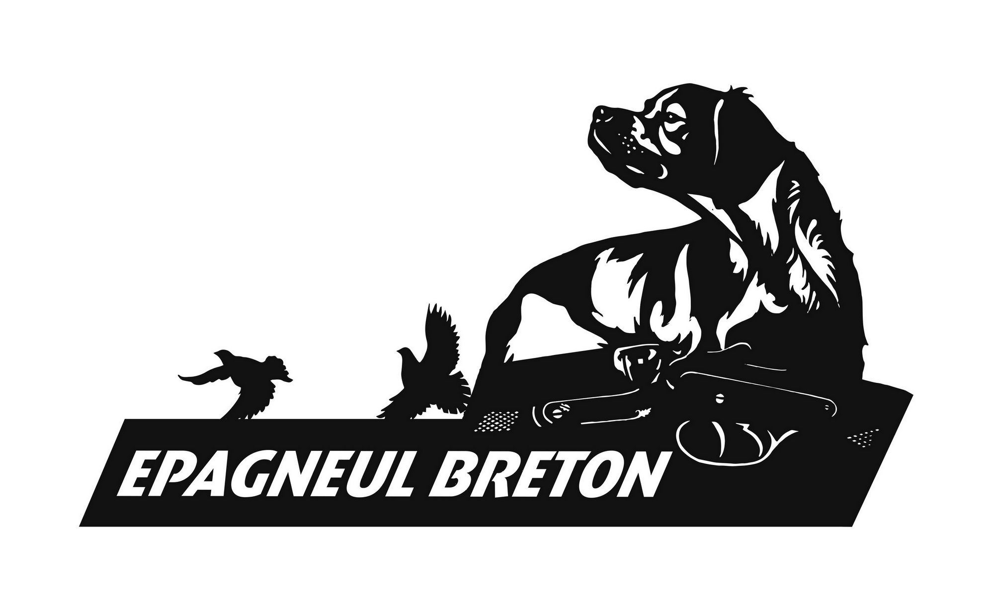 Epagneul Breton Metal Sign Wall Art French Brittany Spaniel - Etsy