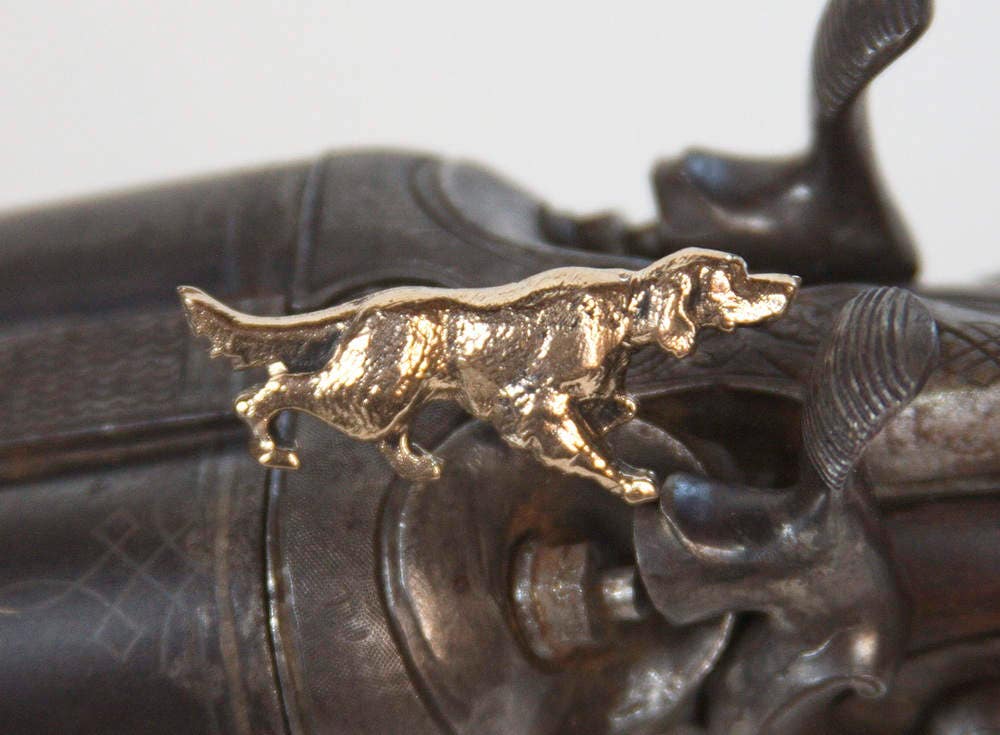 Bronze Irish Setter Pin: Hunting Dog Badge, Hunter Gift - Etsy