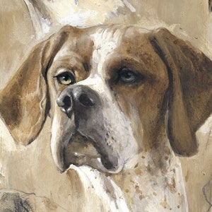 Pointer Breed Variety Print by Valery Siurha, English Pointer Art, Dog ...