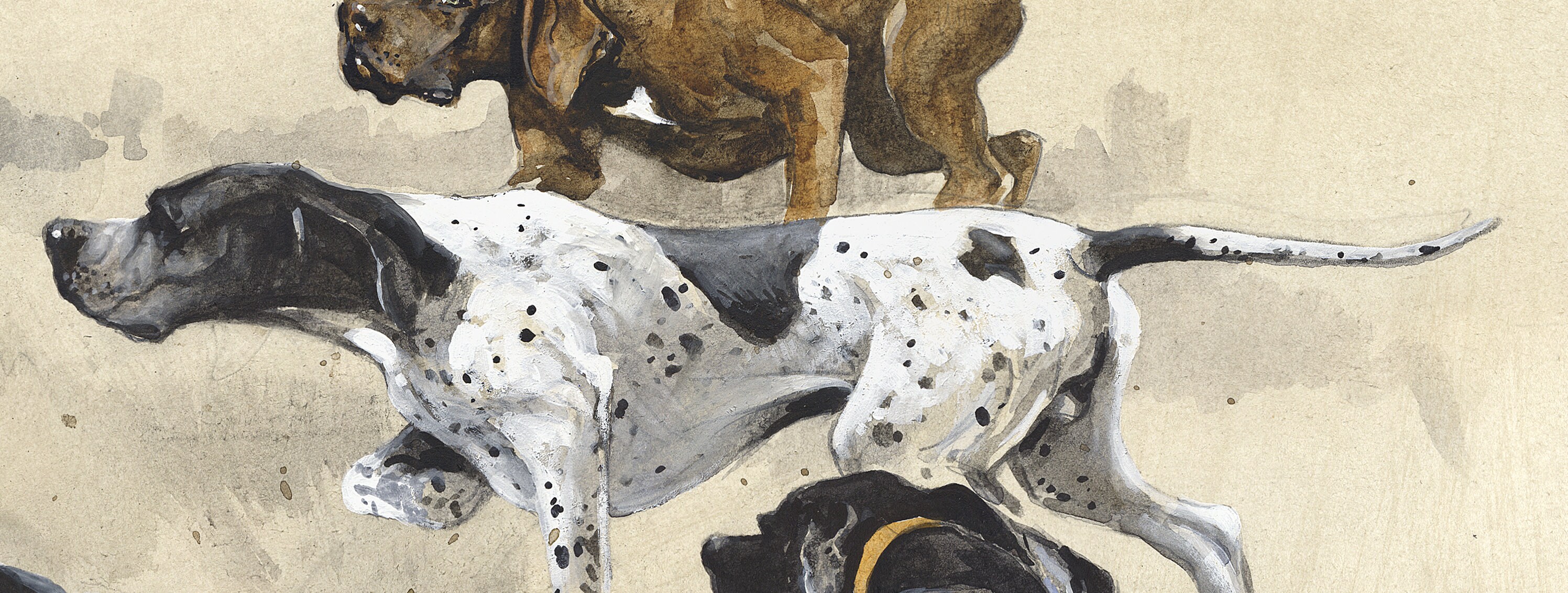 Signed English Pointer Art Print: Watercolor Dog Portrait - Etsy