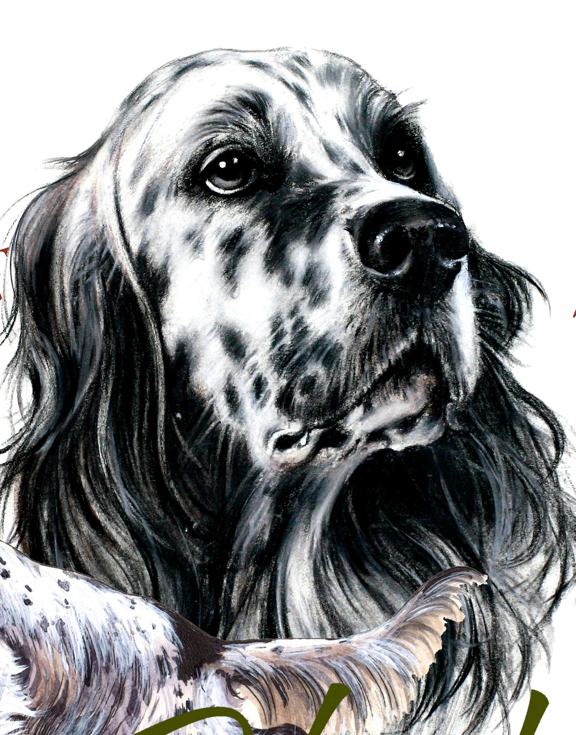 English Setter Decal Sticker for Car Window Laptop Hunting | Etsy