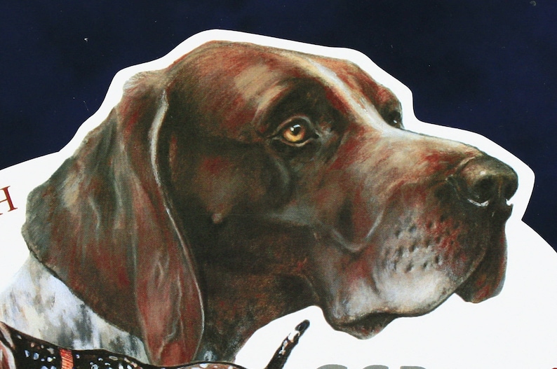 Hunting Dog Decal deutsch Kurzhaar German | Etsy