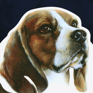 Dog Decal "beagle", Sticker for Car "beagle", Dog Decal, Car Decal ...