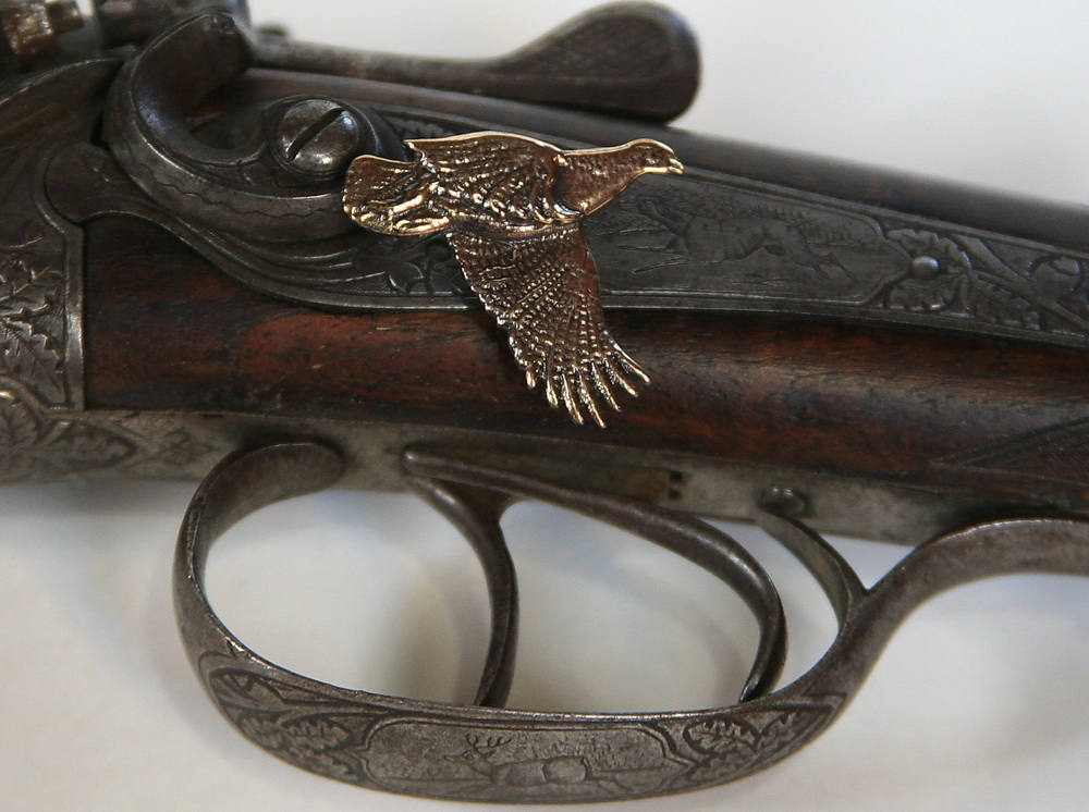 Partridge Bronze Pin Hunting accessories Exclusive gift | Etsy