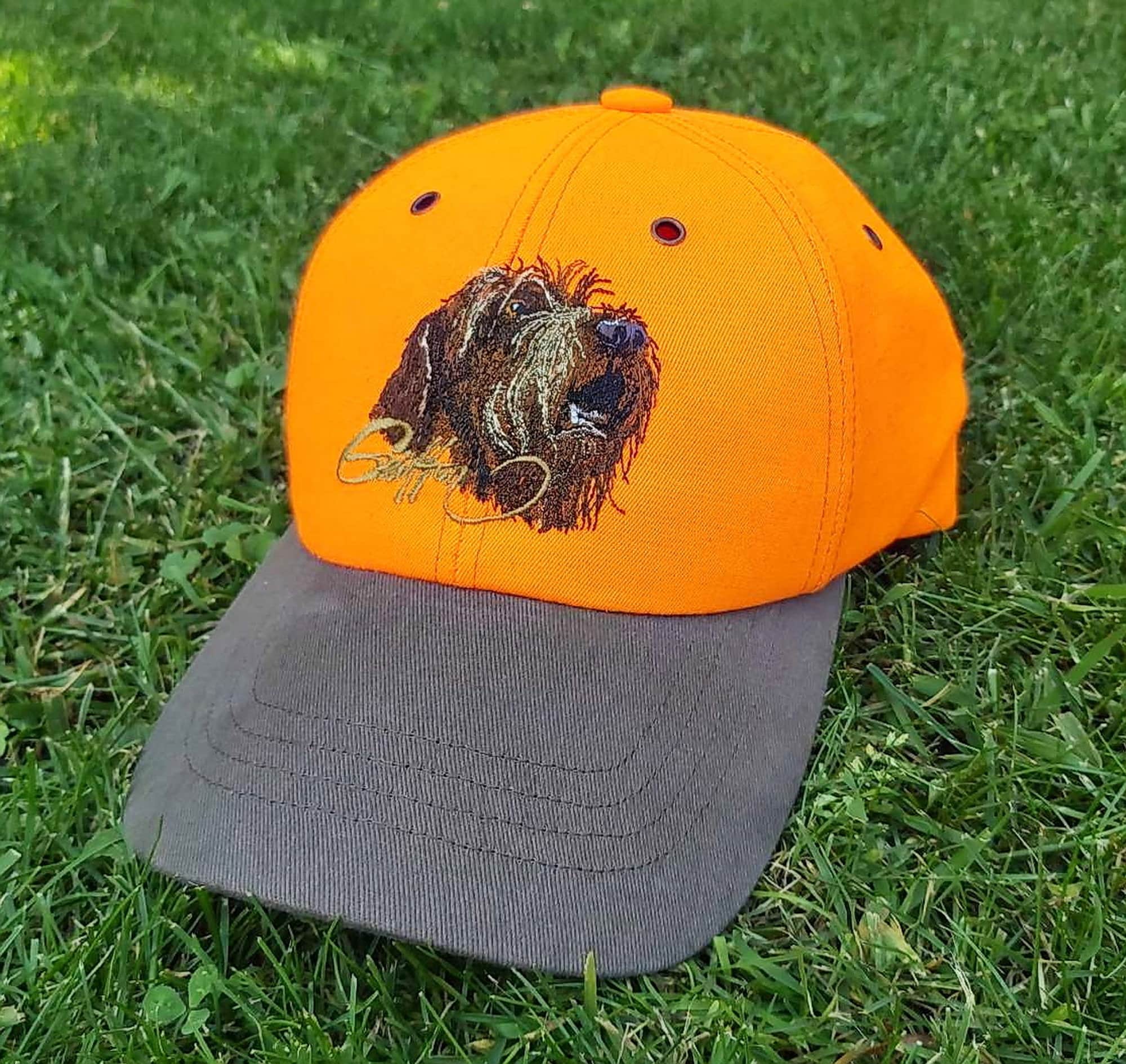 Hunting Hat Wirehaired Pointing Griffon Korthals WPG Orange - Etsy