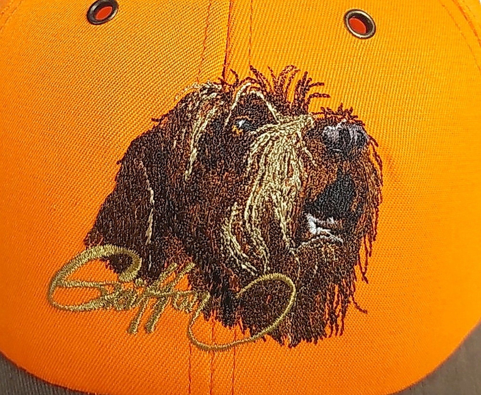 Hunting Hat Wirehaired Pointing Griffon Korthals WPG Orange - Etsy