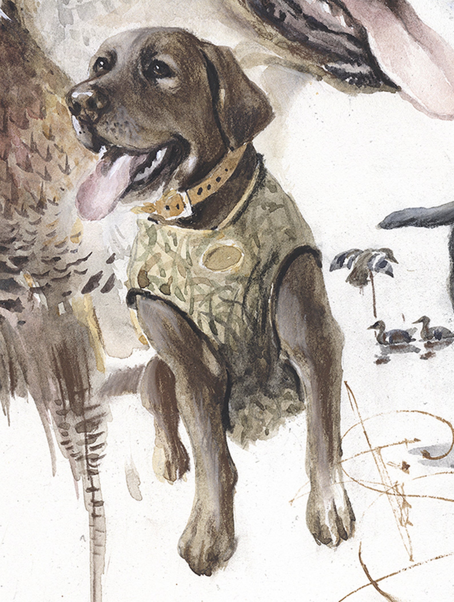 Labrador Print Labrador Art Labrador Watercolor Labrador - Etsy