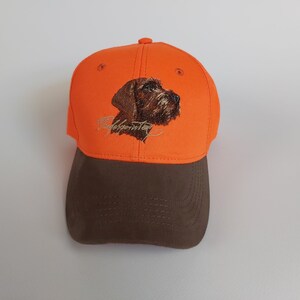 Pudelpointer Hunter's Cap Orange-brown, Pudelpointer Hat, Pointer Dog ...