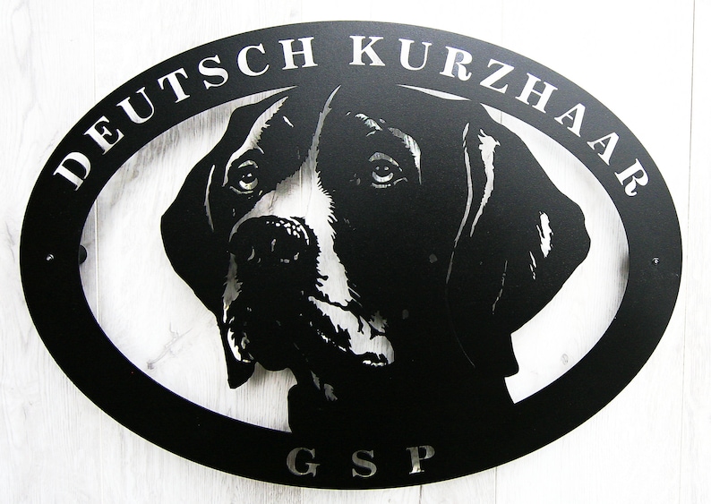 German Shorthair Pointer Metal Sign 16.9x23.6 Pointer - Etsy