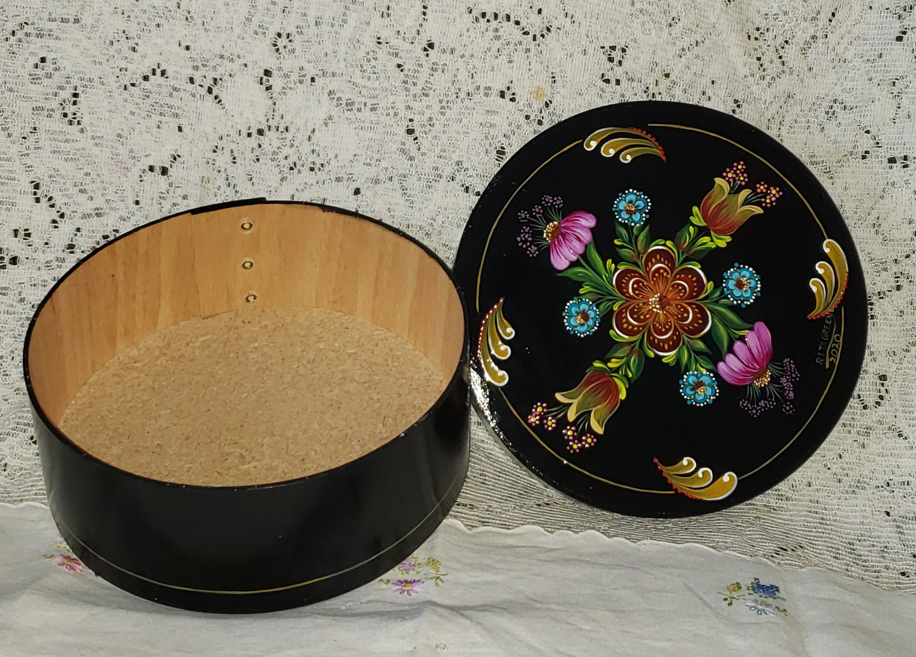 Fantasy Floral Storage Box