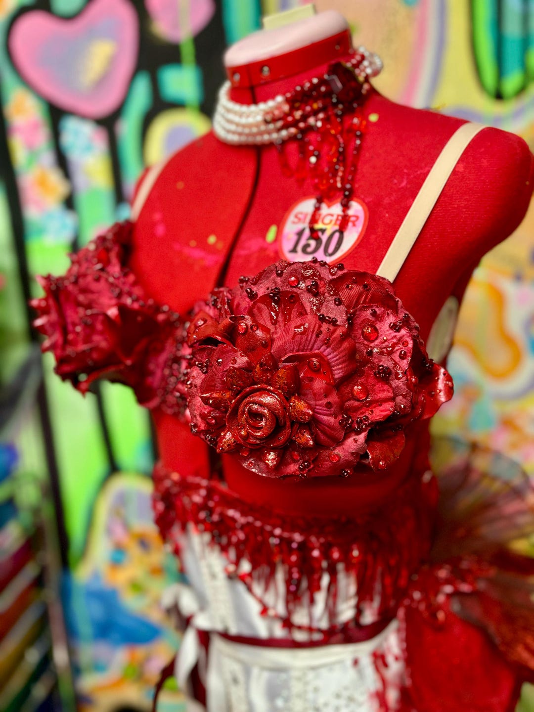 Painting the Roses Red Burlesque Costume - Etsy