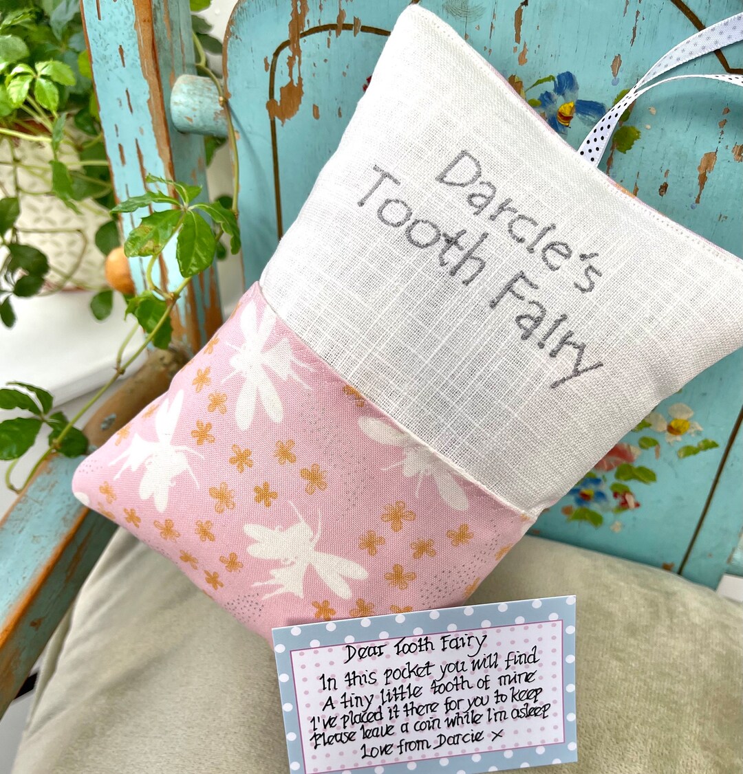 Sweet Dreams Tooth Fairy Bag, Tooth Fairy, Fairy Tooth Bag ...
