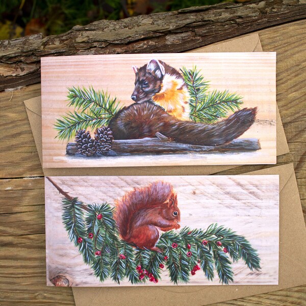 Wildlife Greeting Cards - Etsy