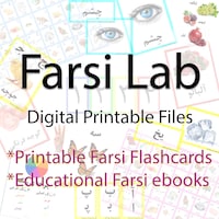 Persian-farsi Alphabet Poster - Etsy