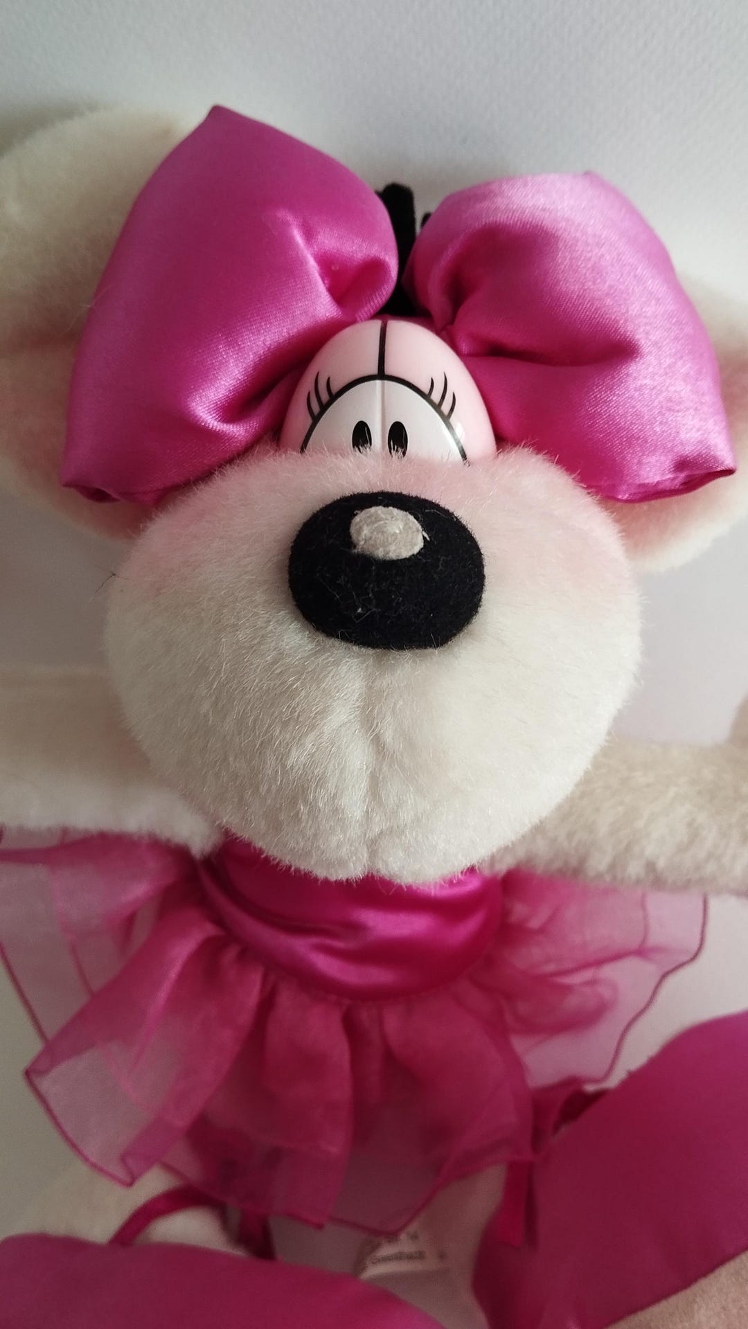 Vintage Diddlina Mouse Ballerina Dancer Plush Toy Thomas Goletz 12" - Etsy