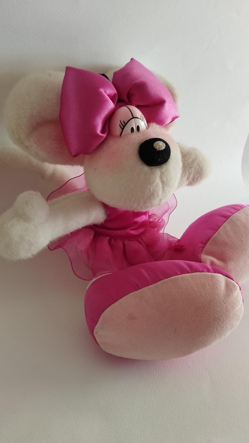 Vintage Diddlina Mouse Ballerina Dancer Plush Toy Thomas Goletz 12" - Etsy