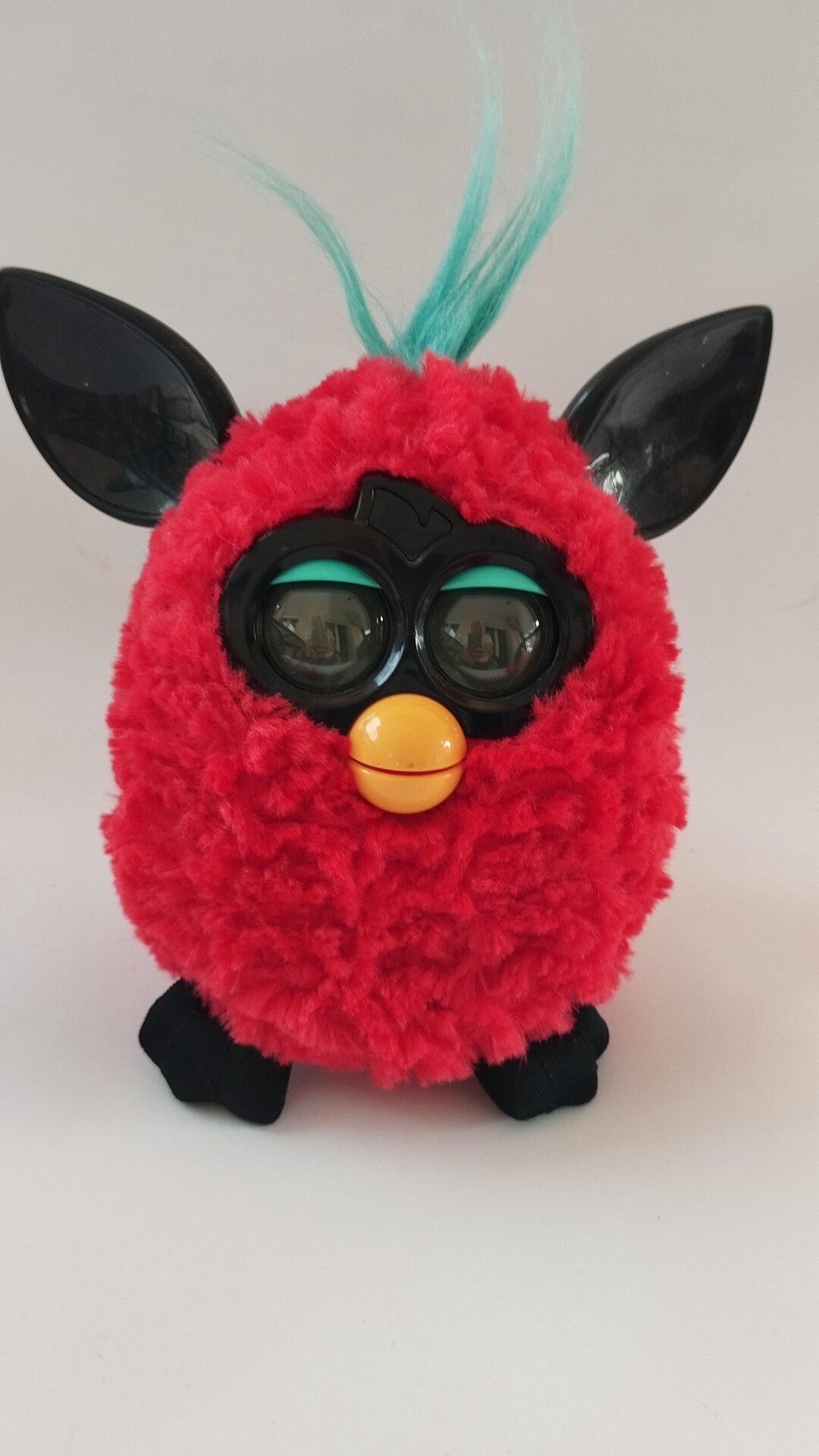 Furby Boom Red Black Cherry Interactive Toy Working Hasbro 2012 - Etsy