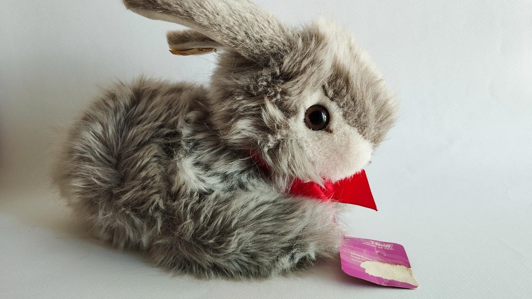 Vintage Steiff Plush Bunny Rabbit Easter Snobby EAN 202929 ID - Etsy