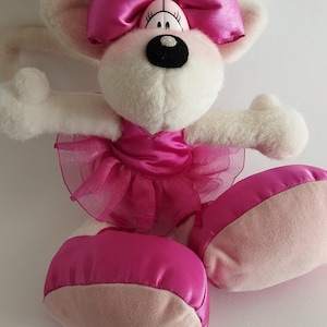 Vintage Diddlina Mouse Ballerina Dancer Plush Toy Thomas Goletz 12" - Etsy