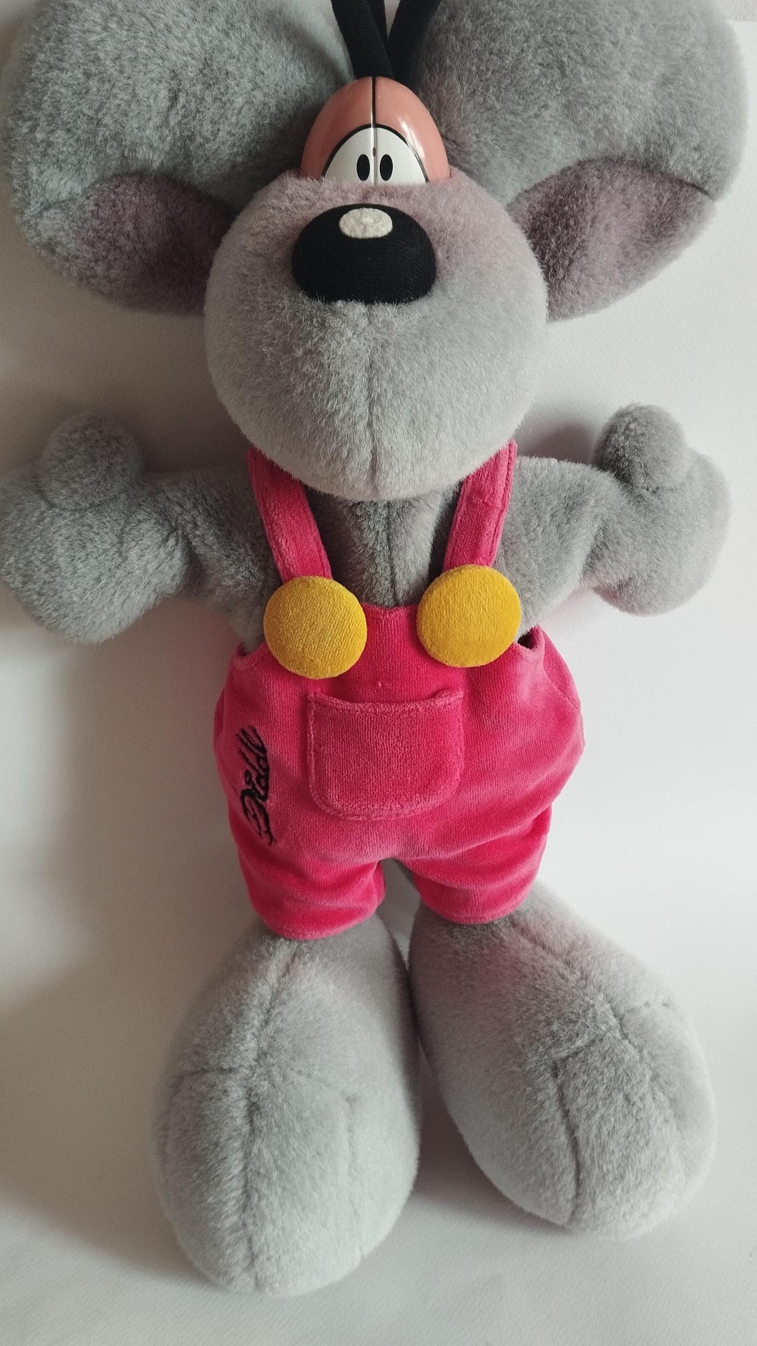 Vintage Diddl Mouse Plush Hand Puppet Thomas Goletz Large 15" - Etsy