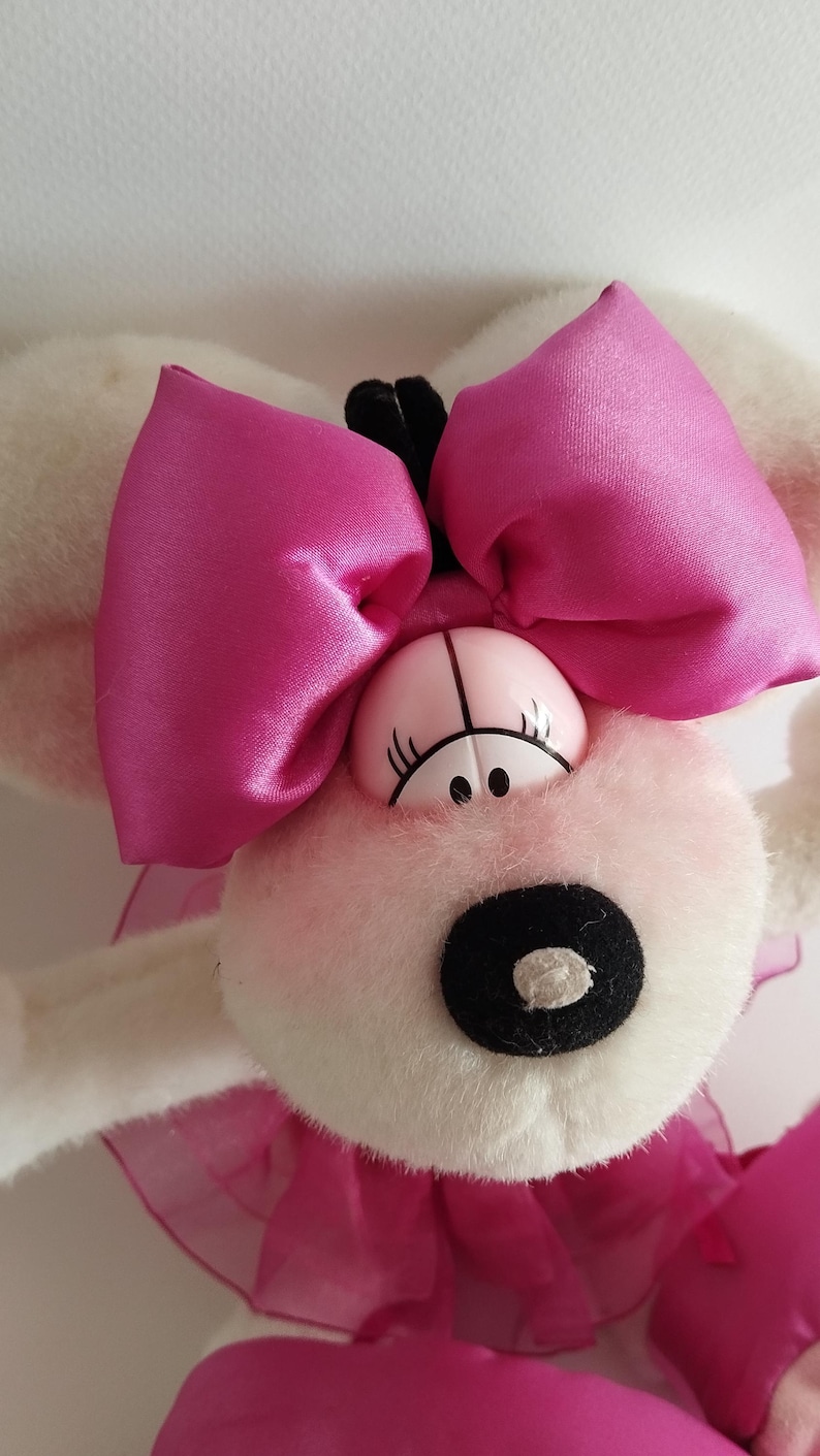 Vintage Diddlina Mouse Ballerina Dancer Plush Toy Thomas Goletz 12" - Etsy