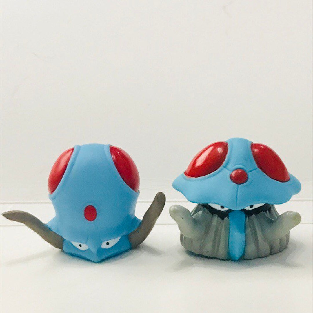 1996-97-98 Tentacool & Tentacruel Nintendo Pokemon Figures Bandai ...