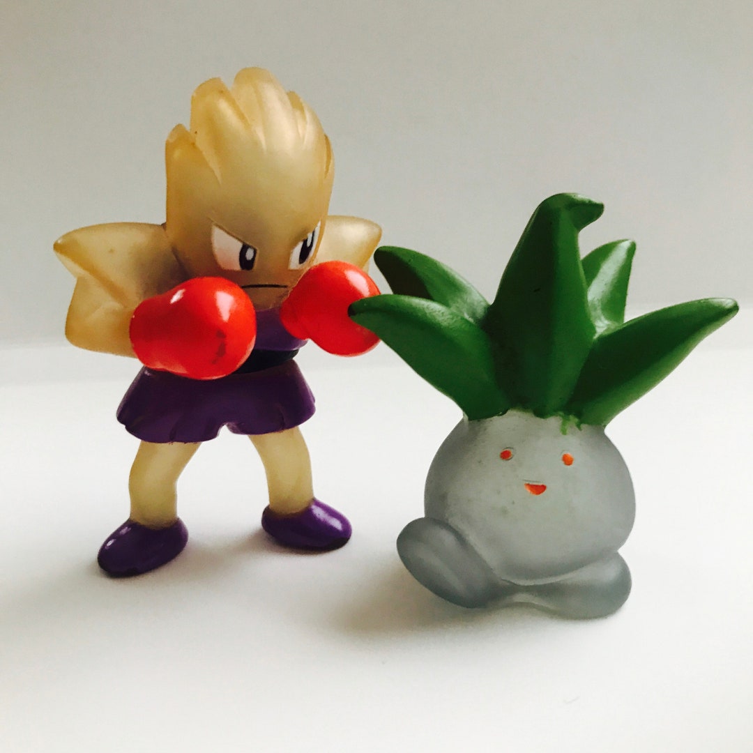 Clear Hitmonchan & Oddish Nintendo Pokemon Bandai Figures 1996-97-98 ...