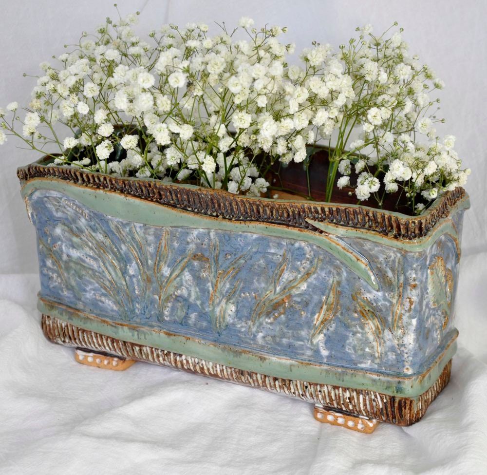Leafy Windowsill Planter - Etsy