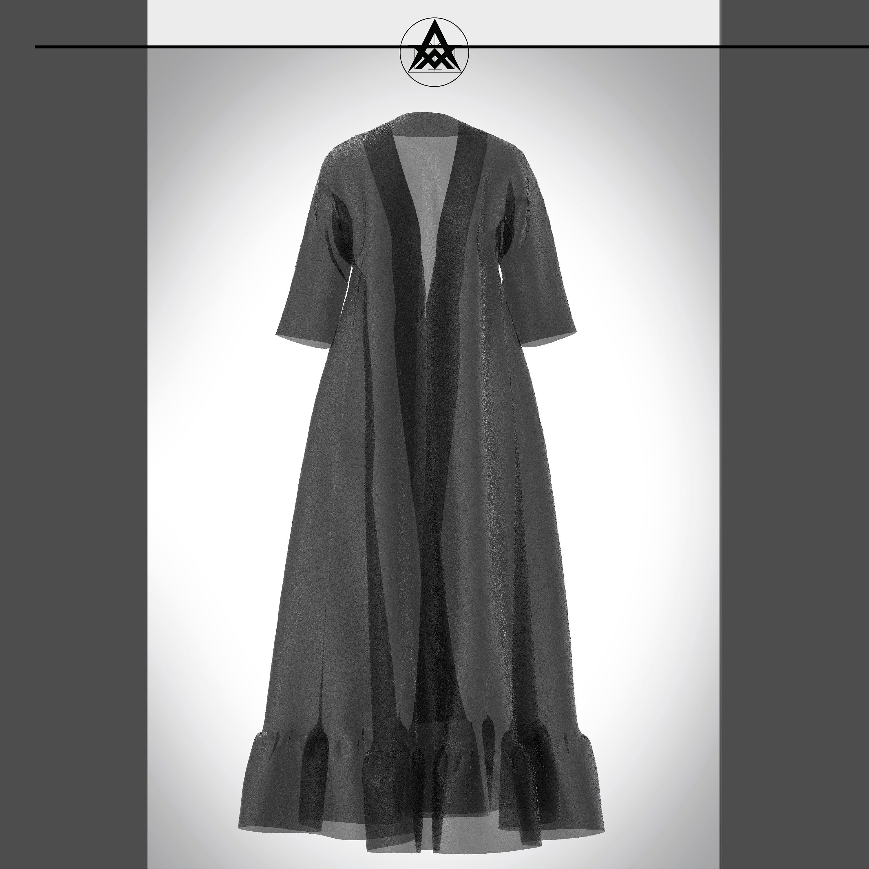 Long CAFTAN Pdf Sewing Pattern - Etsy