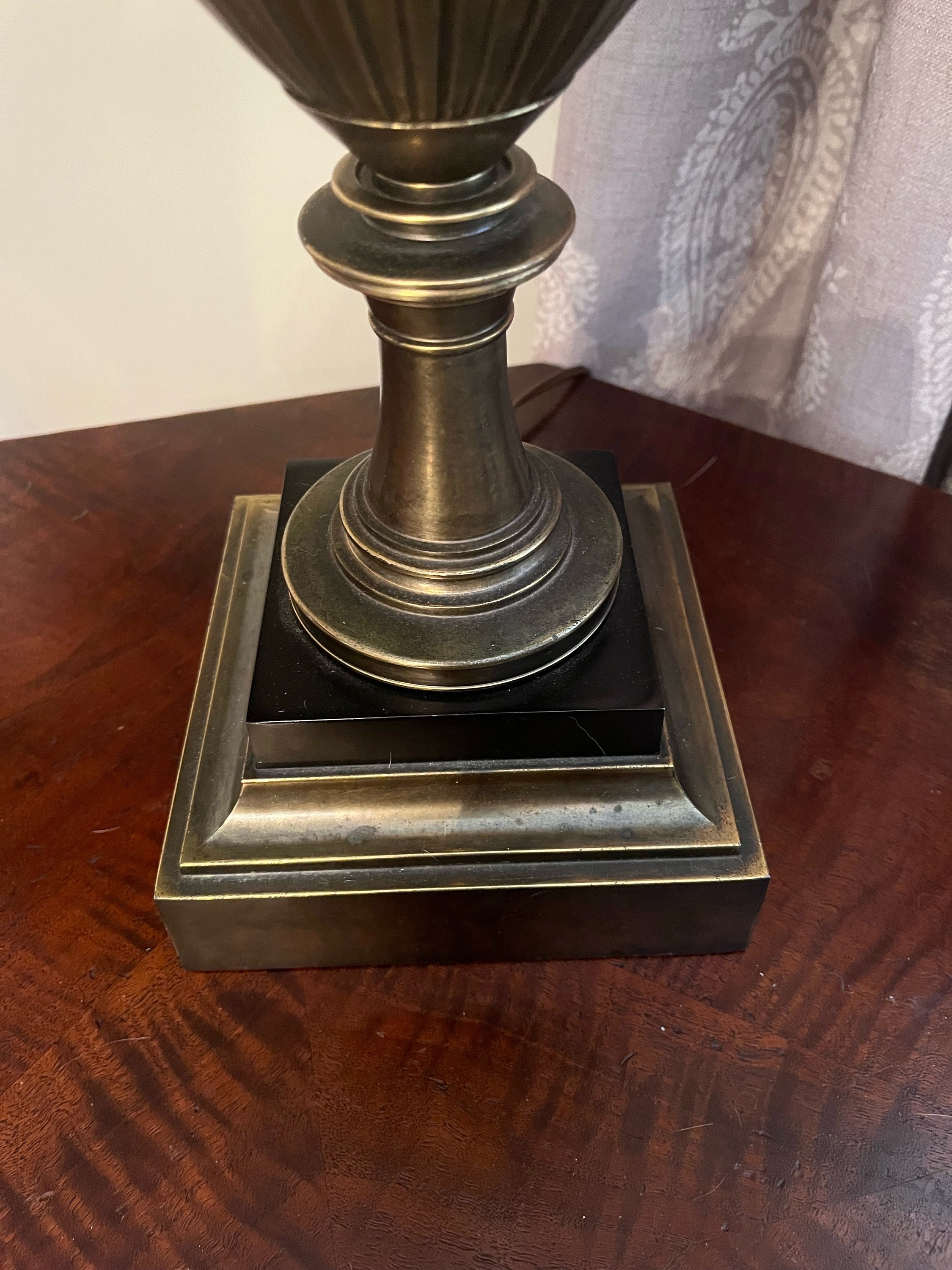 Vintage Brass Stiffel Trophy Lamp - Etsy