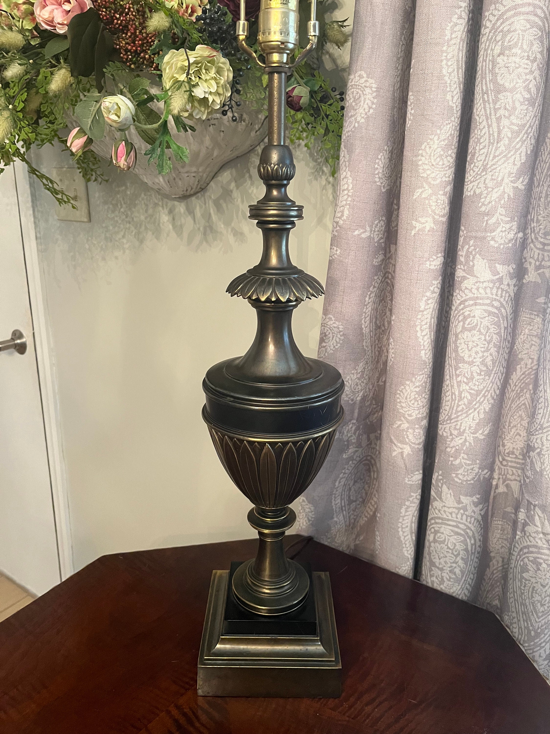 Vintage Brass Stiffel Trophy Lamp - Etsy