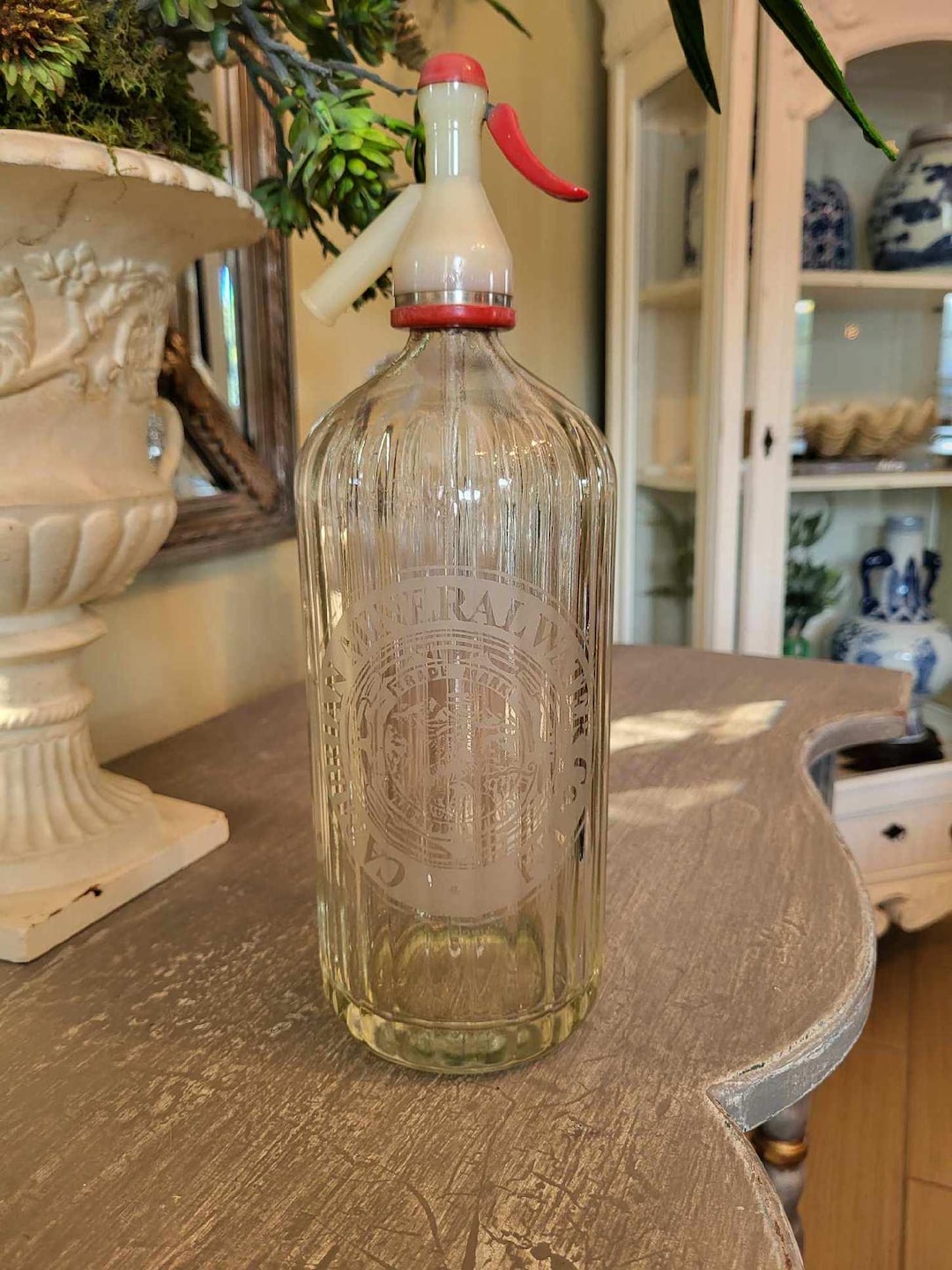 Vintage Mineral Water Seltzer Bottle - Etsy