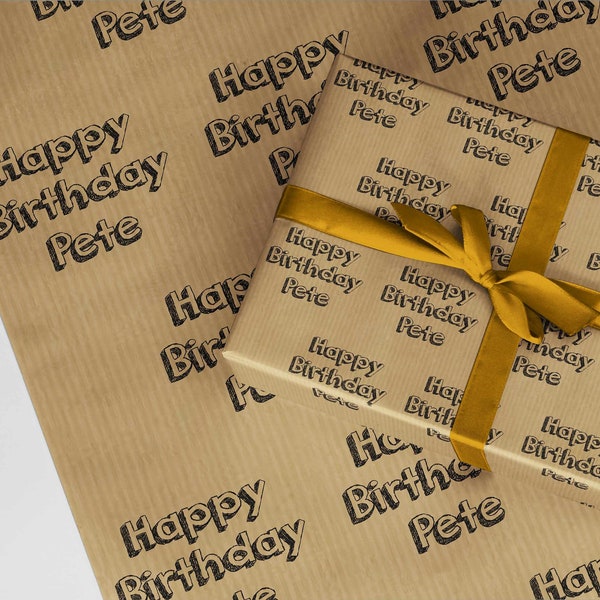 Kraft Wrapping Paper - Etsy