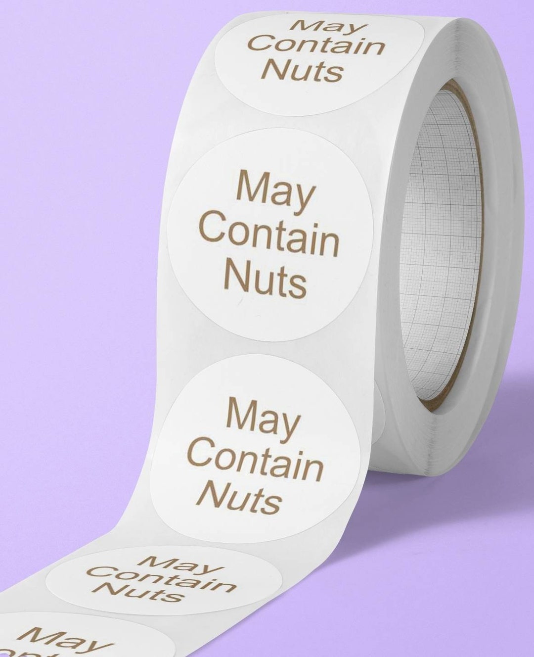 May Contain Nuts Stickers. Business a Allergen Stickers. Food ...