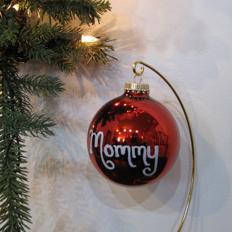 Red Ball Ornament - Etsy