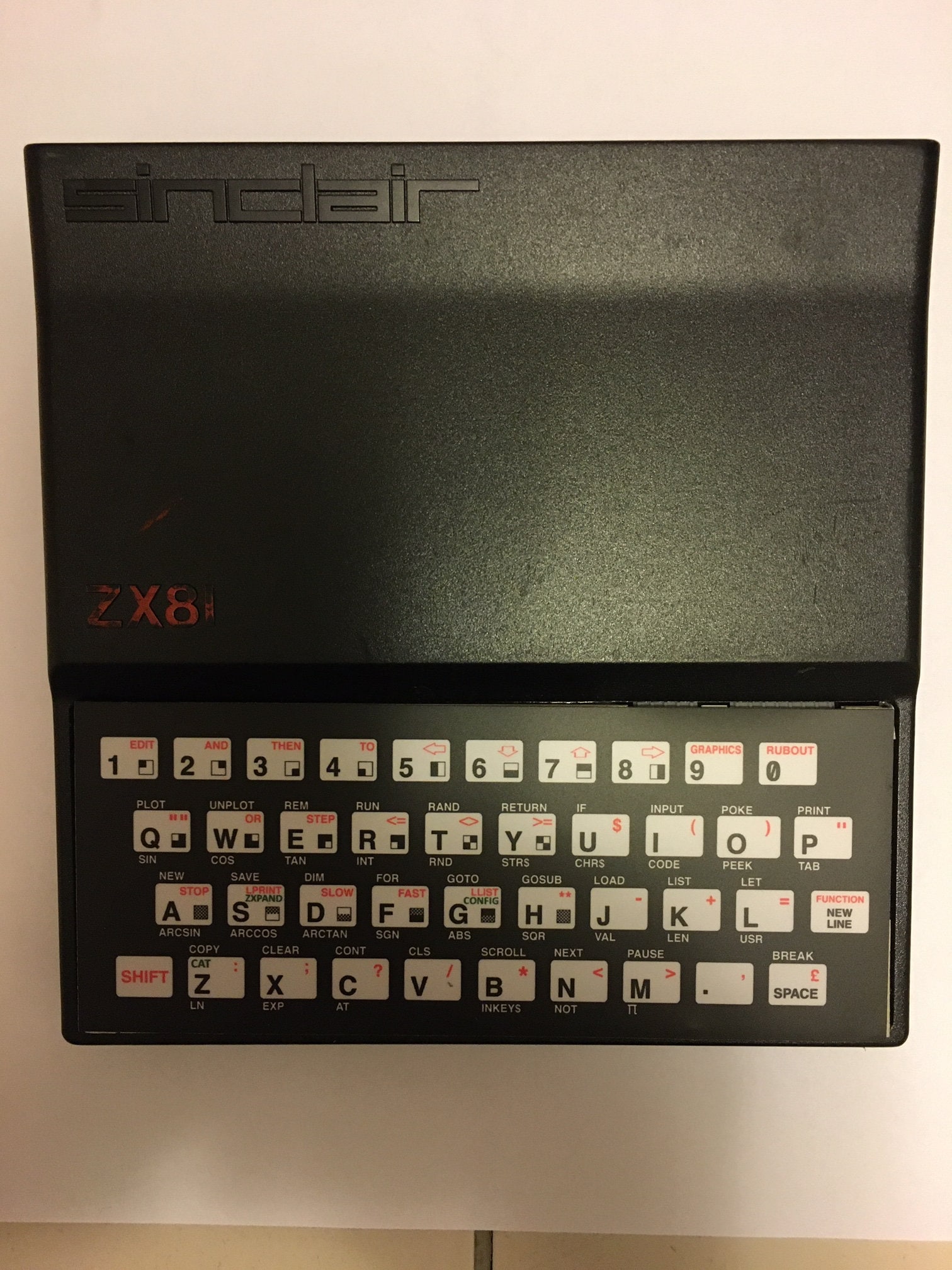 Upgrade / Replacement SINCLAIR ZX81 / TIMEX TS1000 Keyboard With ...