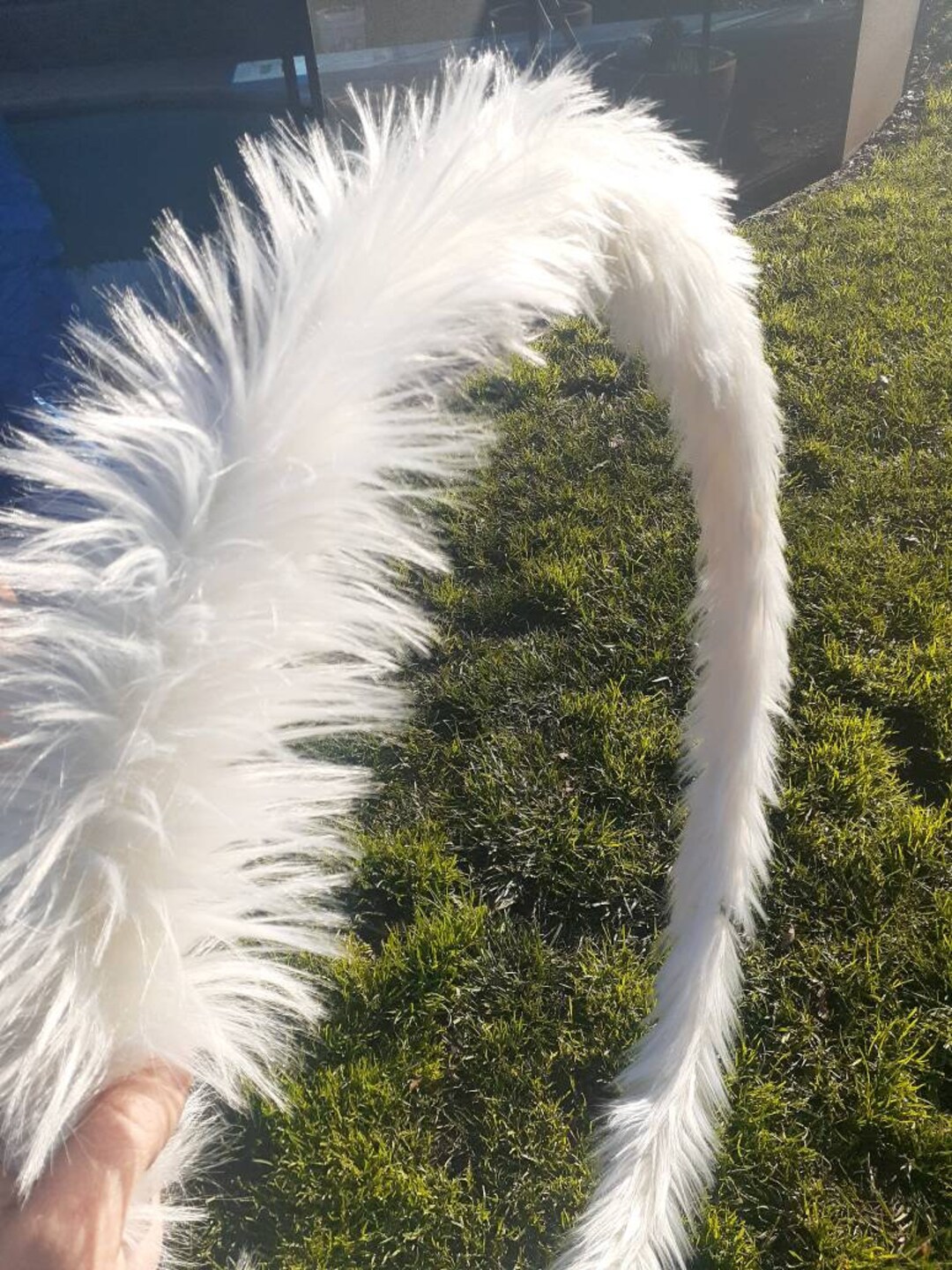 Follow the White Rabbit Furry Hula Hoop (please Read Item Details) - Etsy