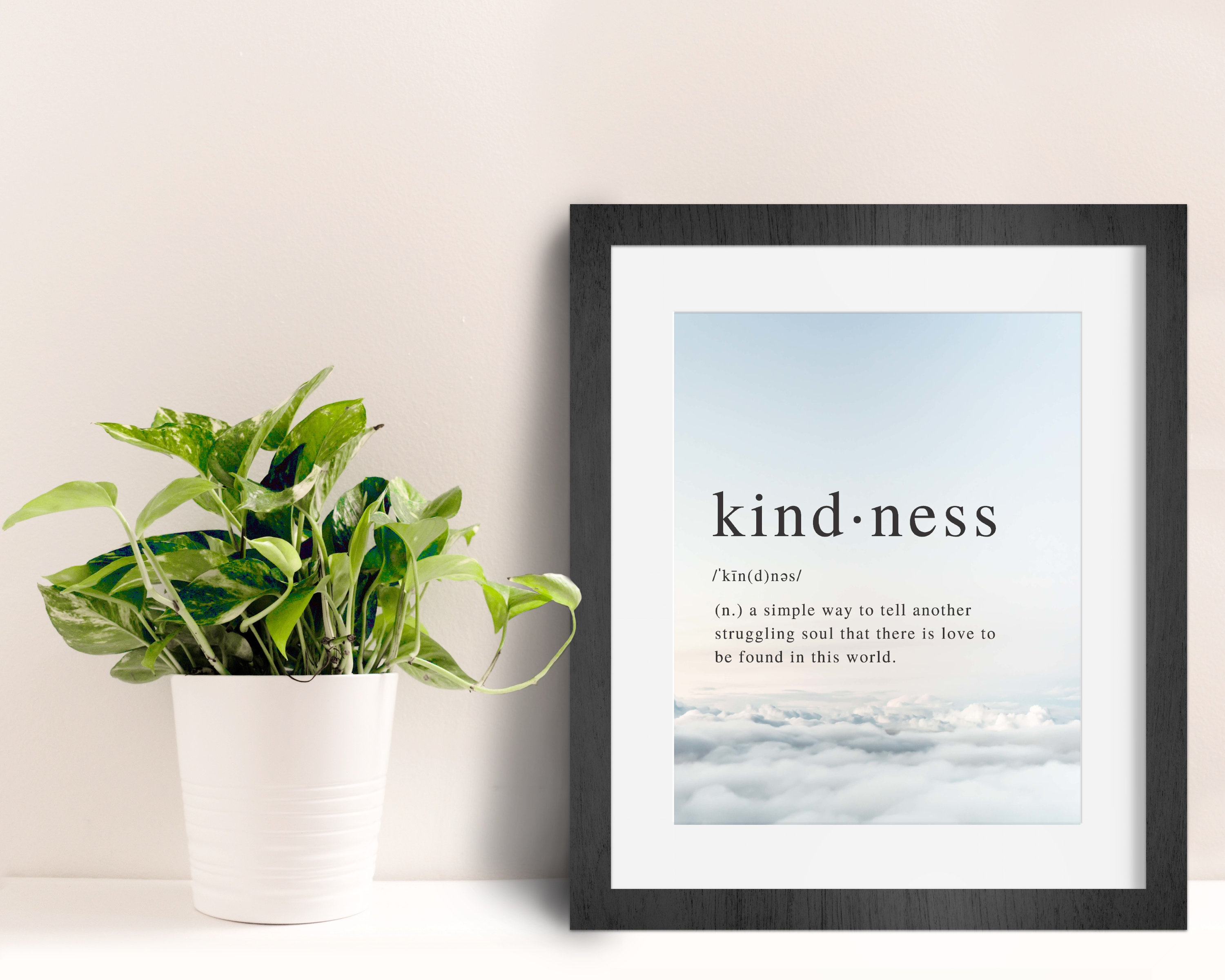 Kindness Printable 8 X 10 Wall Art Quote for Instant Download - Etsy