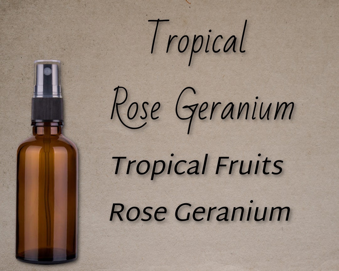 Tropical Rose Geranium | Handmade and Designed Fragrance | Men's, Women ...