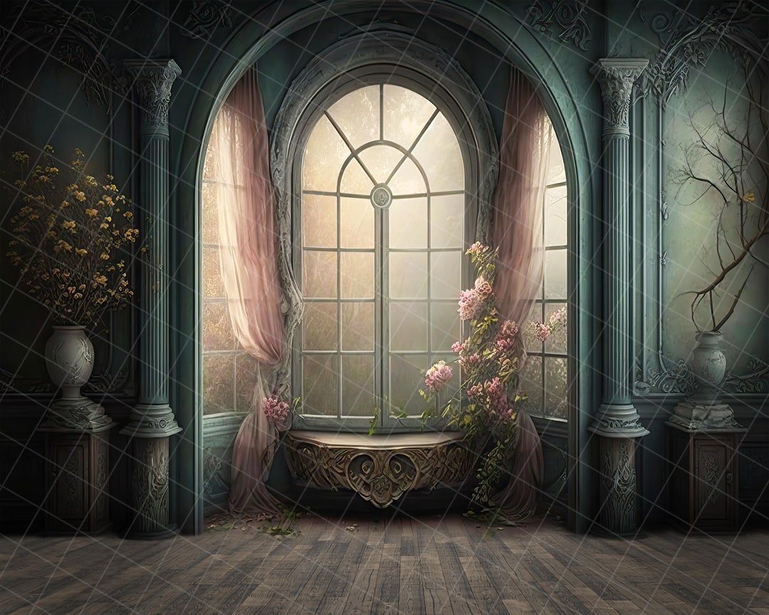 Elegant Room Digital Background - Etsy