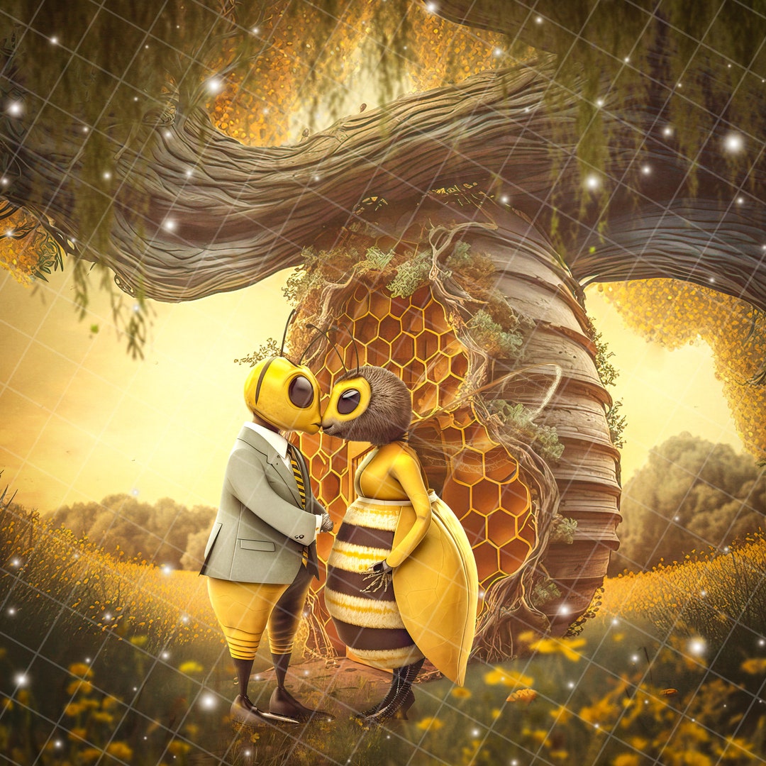 Bee Editing Tutorial With Digital Assets, Photosop, Fantasy, Video ...