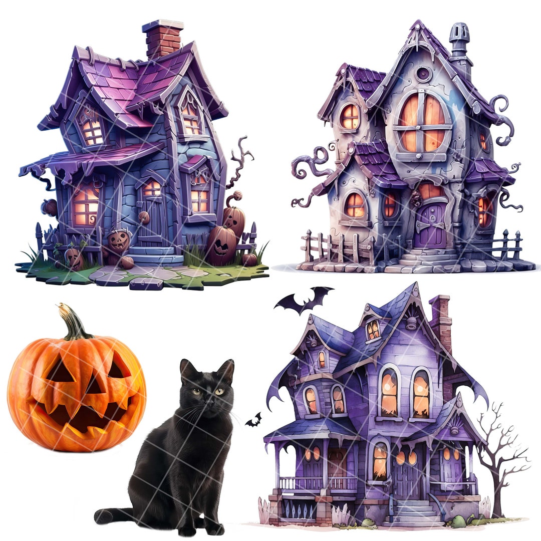 Halloween Clip Art/overlays, Commercial Use - Etsy