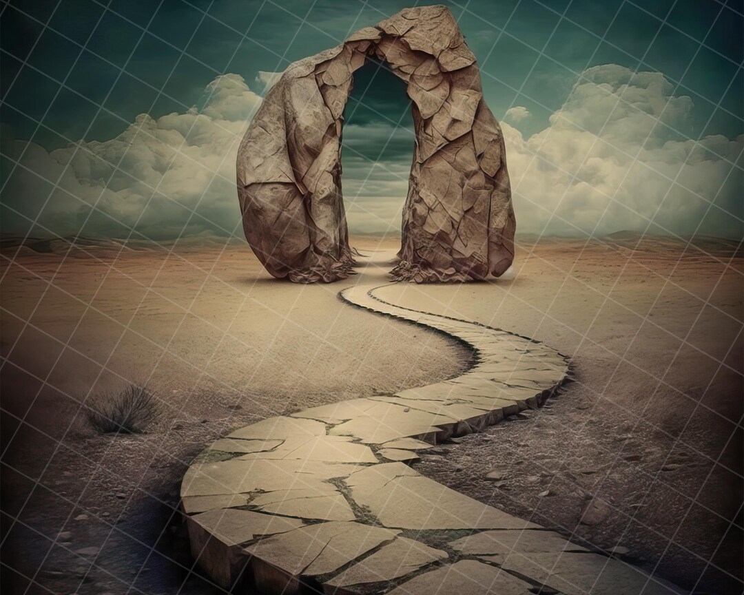 A Desolate Place Digital Backgrounds, Spooky, Alone, DIGITAL DOWNLOAD ...