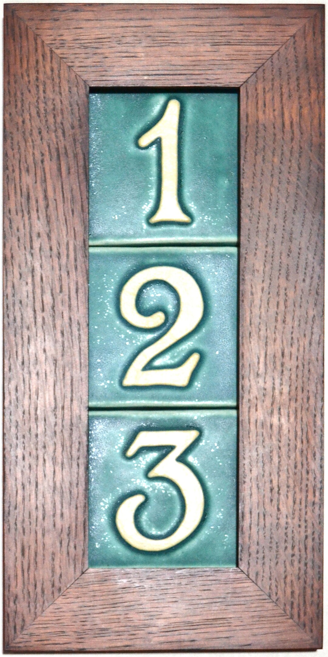 Finished House Number Frame 3 - Etsy